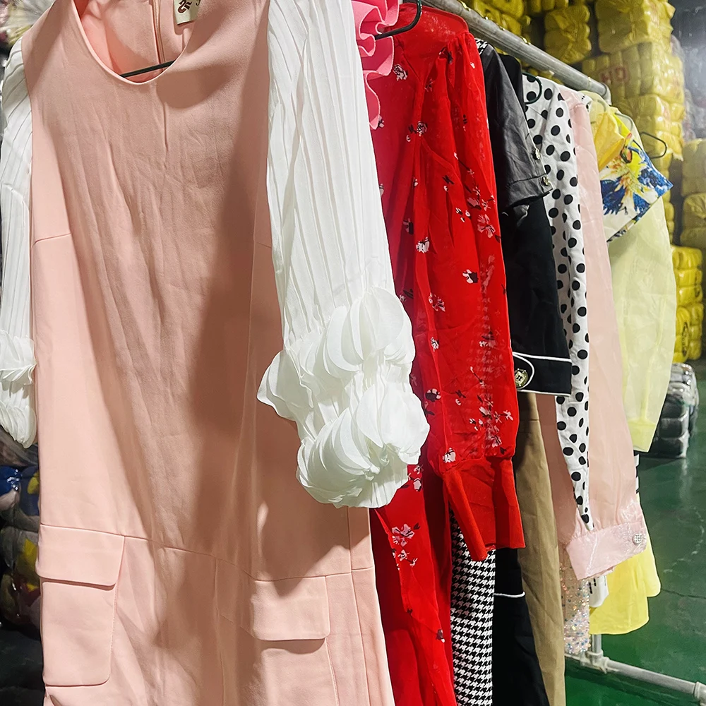 Wholesale Of Second-hand Women's Cotton Dresses High-quality Summer ...