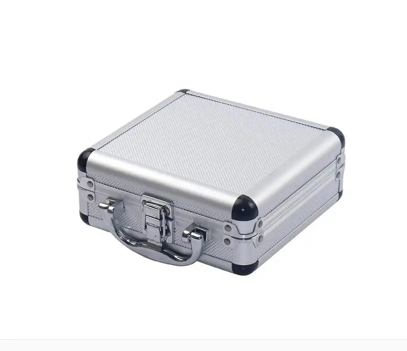 Aluminum Tool Box Portable Small Lock Box / Hardware Safe Deposit Box ...