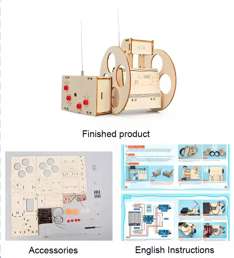 DIY Two Wheel Balance Car Robot - STEM Education Toy