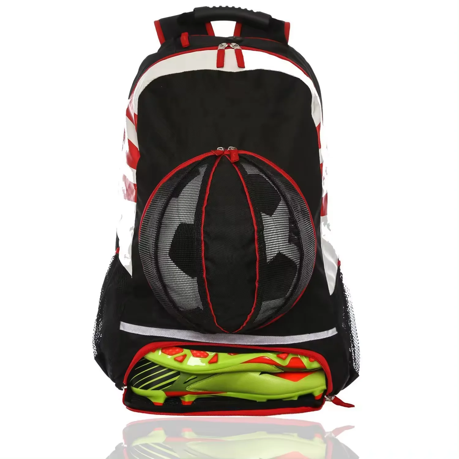 Gym Backpack With Shoes Compartment Waterproof Travel Sports Basketball ...