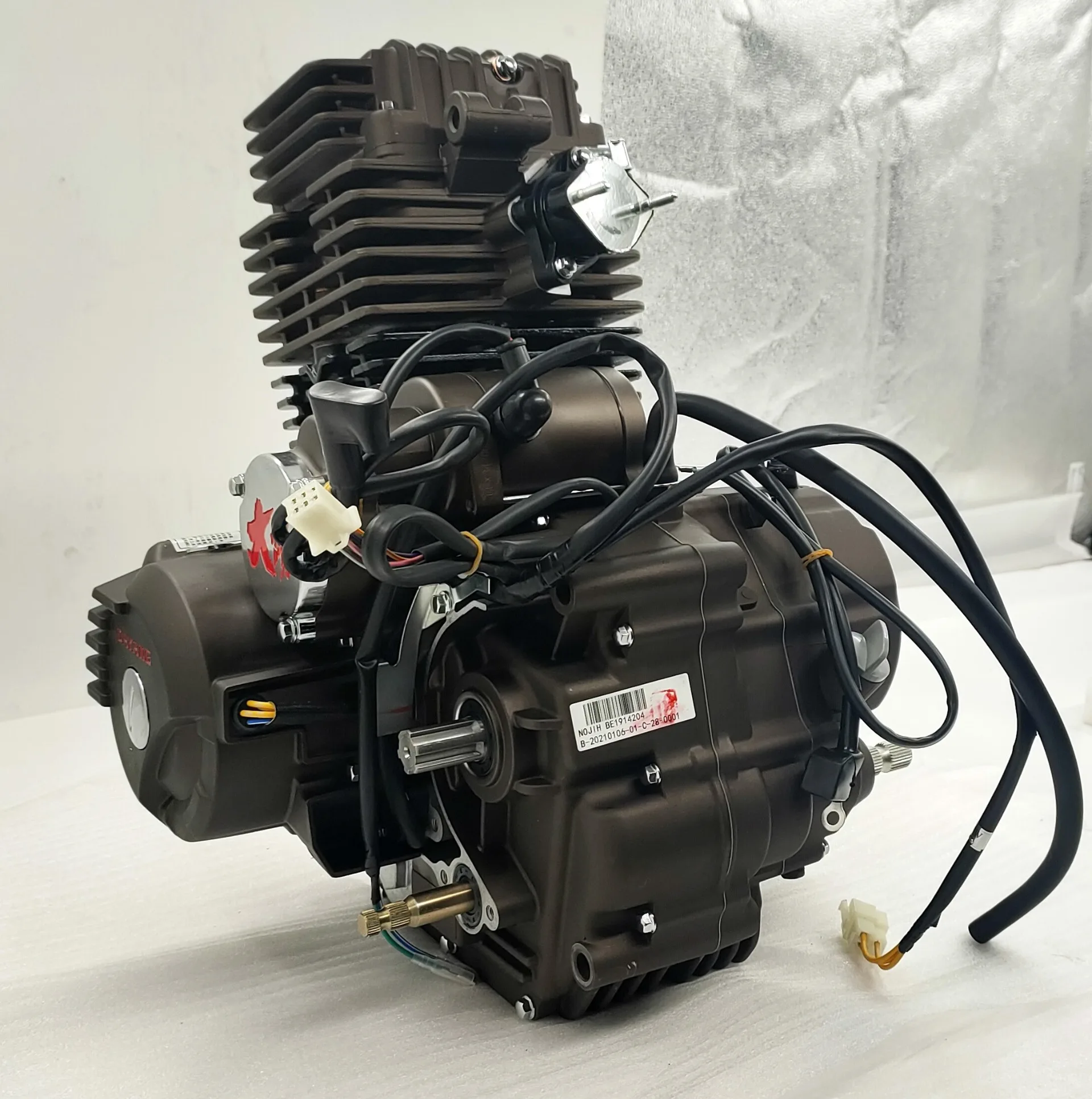 DAYANG 200cc Water-Cooled 4 Stroke Petrol Motorcycle Engine Assembly ...