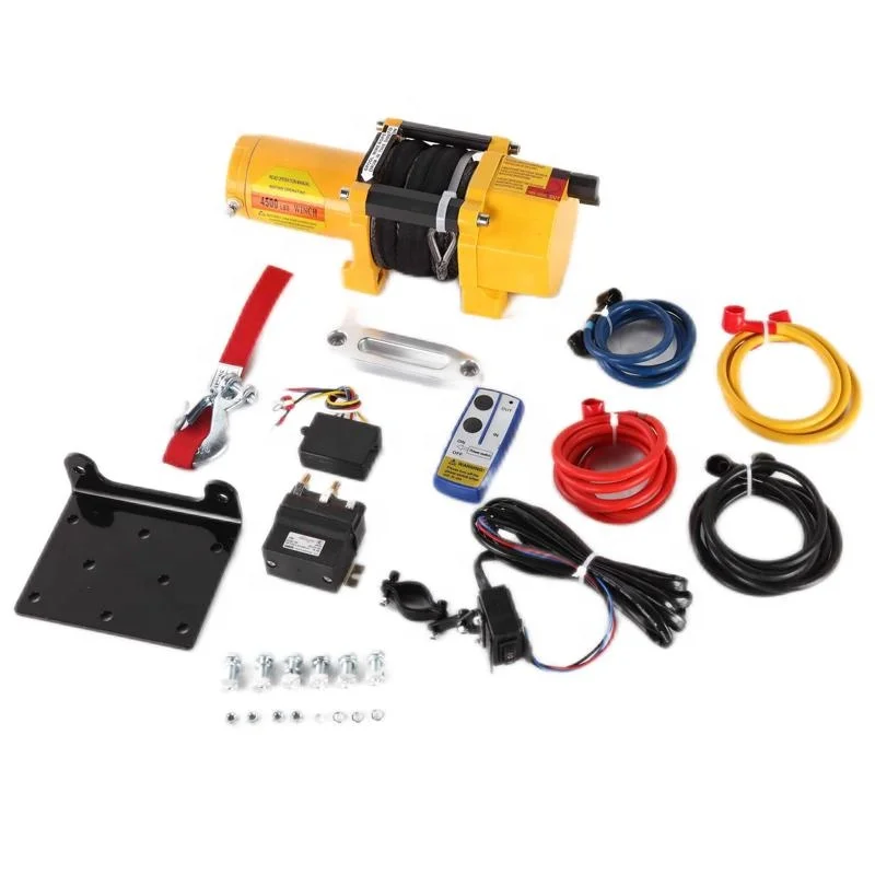 Treuil Electr 12v Winch Electric Fishing Winch 2 Ton - Buy Electric ...
