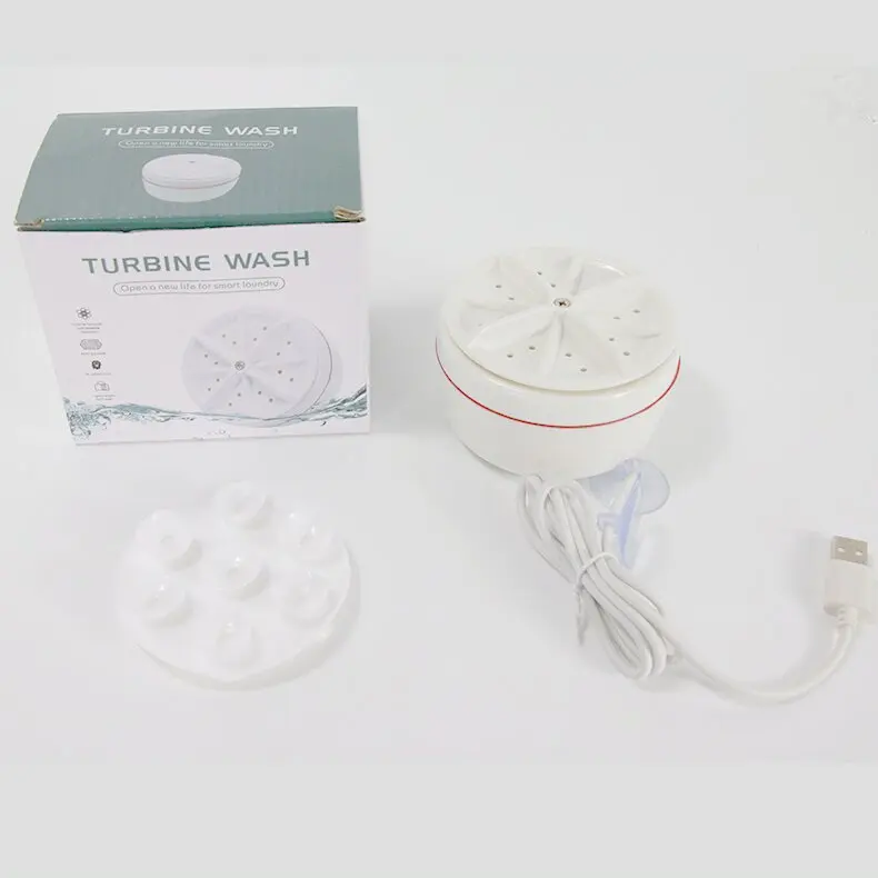 Portable Travel Clothes Washer Turbine Ultrasonic Semi Automatic ...