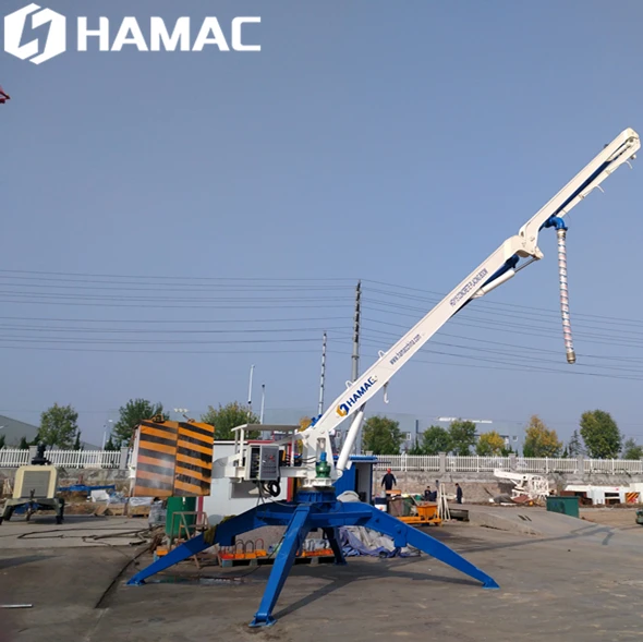 Static hydraulic stationary spider placing boom concrete schwing ...