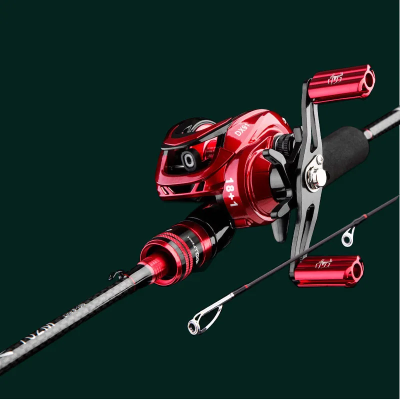 Full Set Straight Handle Gun Handle Fishing Rod Water Drop Wheel ...
