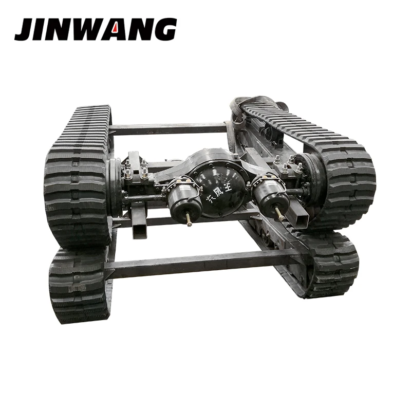 Professional Mini Rubber Crawler Track Undercarriage For Harvester ...