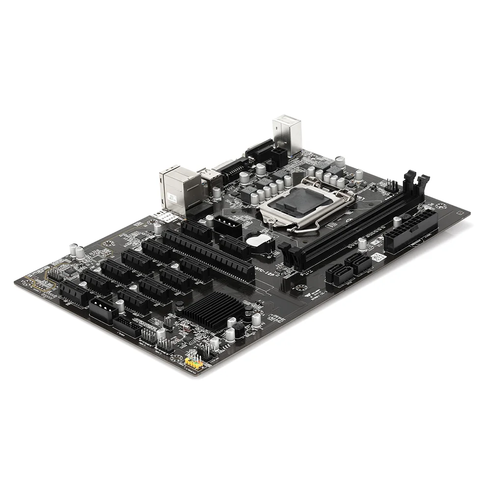 B250 Motherboard - 12 PCIE Slots, LGA 1151, DDR4 Support