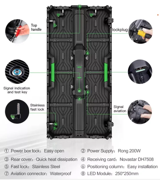 Yake Church Big Background Dj Backstage For Concert Video Wall Display ...