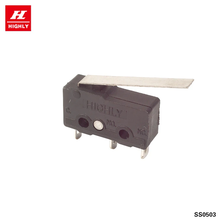 Taiwan Brand High Precision Micro Switch Ss0503 Long Metal Spring Plate ...