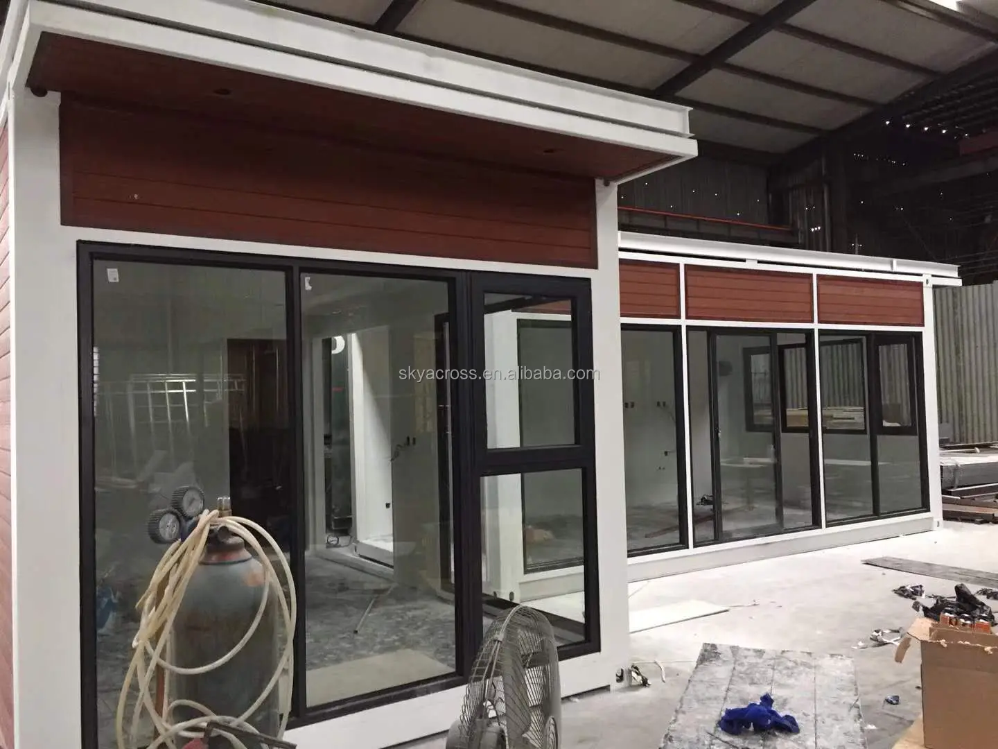 Luxury Fabricated Living Container House Portable House Prefabricated Homes Wood House - Buy ...