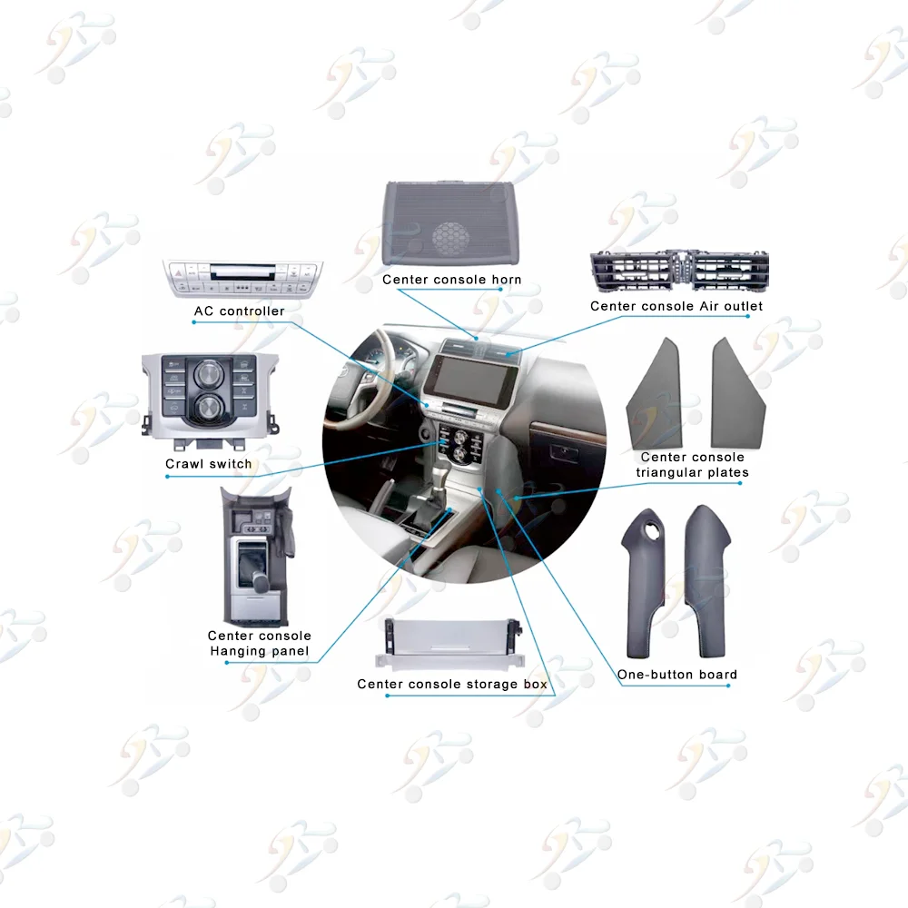 Siru Upgrade Interior Body Kit From 2018 To 2020 For Prado - Buy For ...