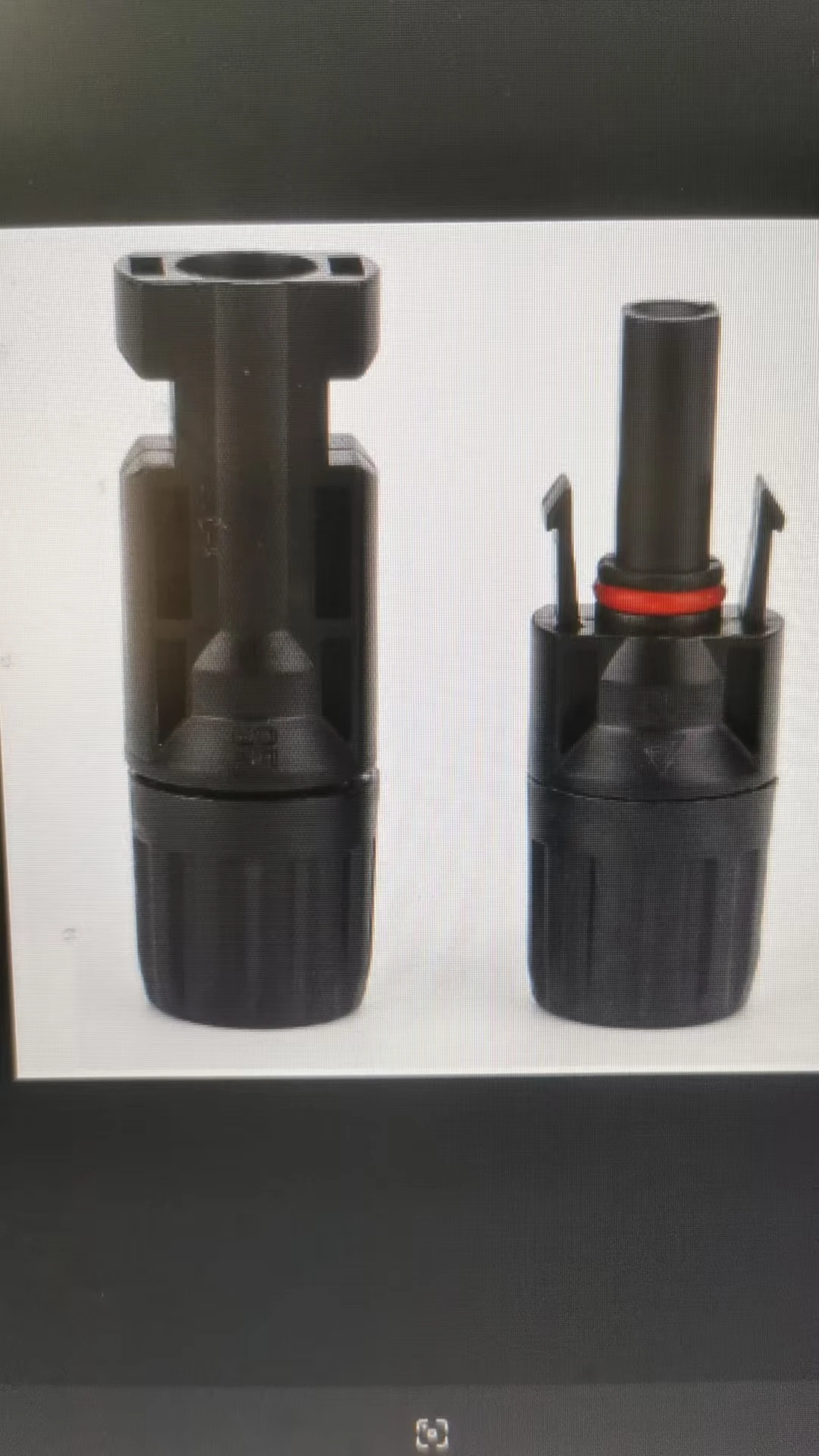 For TUV Waterproof IP67 Solar PV Socket 1500V Solar System Connector ...