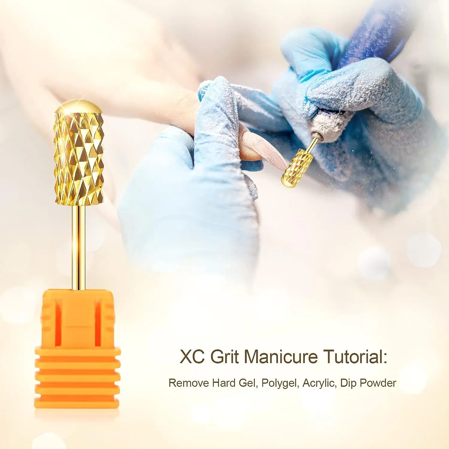 3pcs Safety Bits for Nail Drill, Tungsten Carbide Nail Drill Bits ...