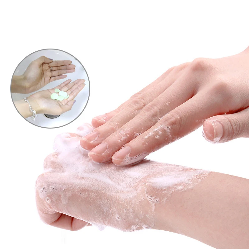 Shiyan Hot Sale Travel Size Dissolve In Water Paper Soap Soluble ...