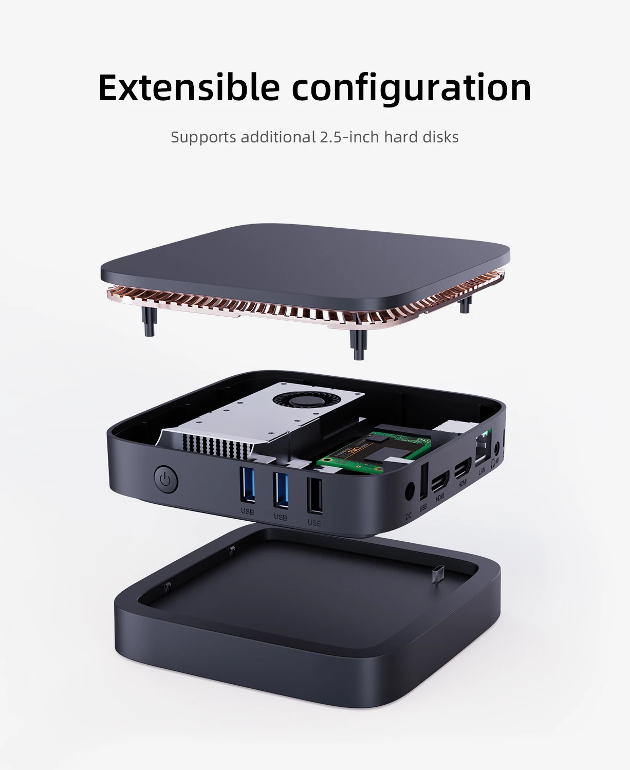 CYX Factory MINI PC Win 11 Pro Ak1pro - 12GB RAM, 256GB SSD