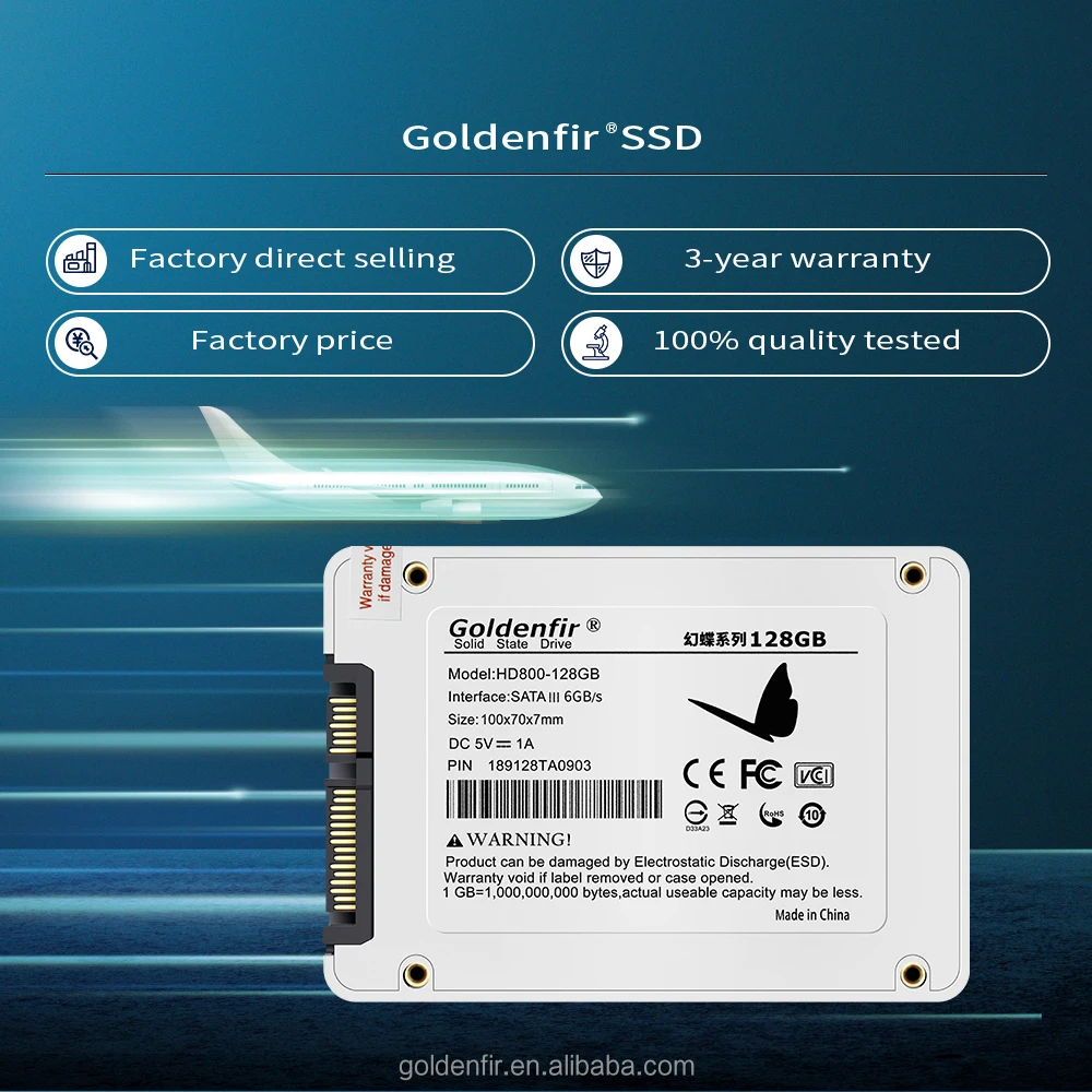 Goldenfir Ssd 256gb 512gb 1tb 2tb 2.5-inch Flash Drive Internal Solid State Drive Laptop Desktop ...