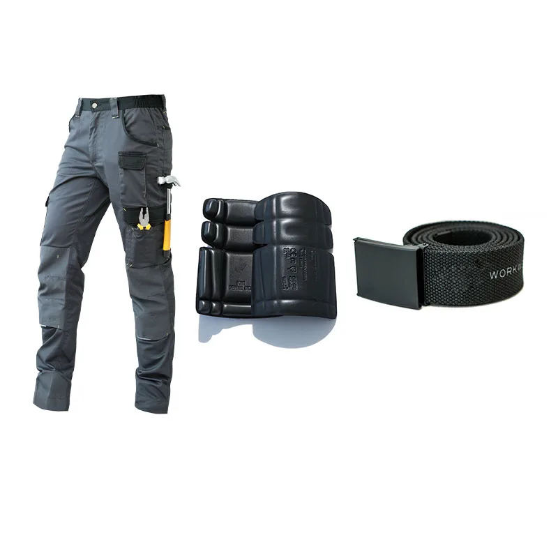 Durable Men's Workwear Pants - Abrasion-Resistant & Comfortable