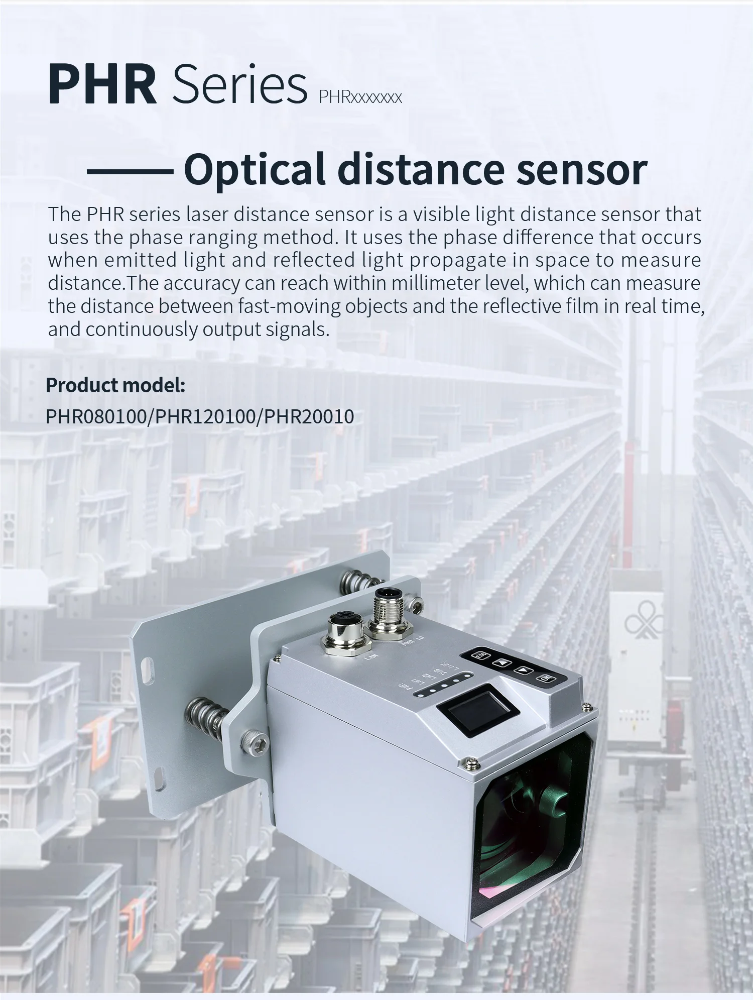 Sensor De Distancia Láser Lidar Personalizado Sensor Láser De ...