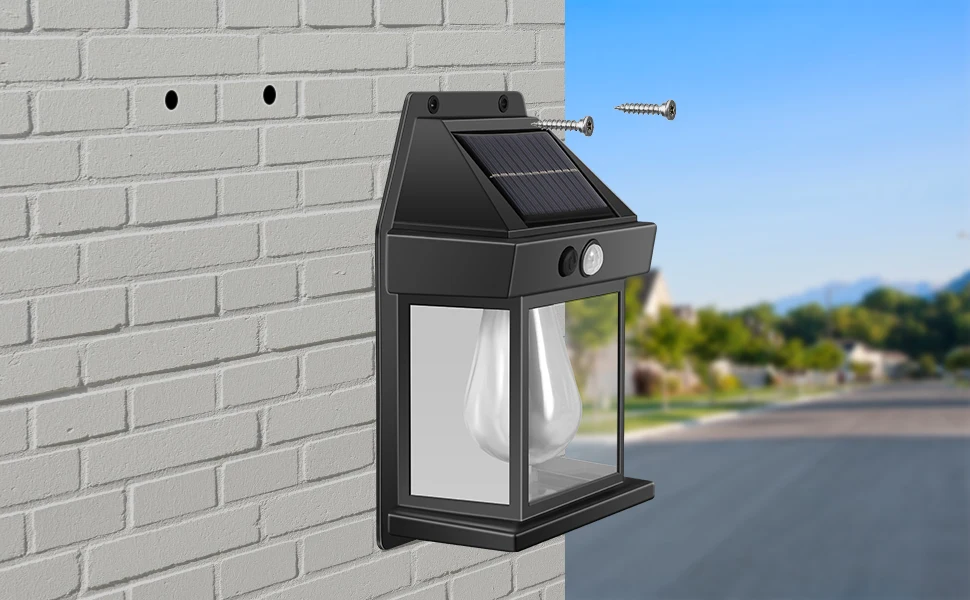 Solar Modern Wall Mounted Porch Corridor Sconce Lights Wall Light Led ...