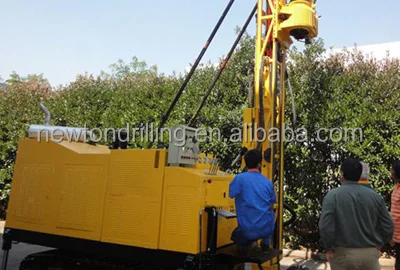 1200m Crawler Hydraulic Rotary Test Geotechnical Core Soil Drilling Rig ...