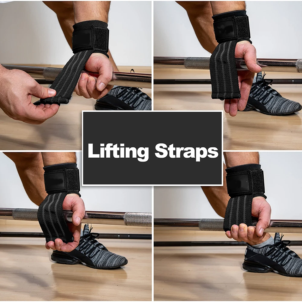 Mkas Gymnastic Palm Protection Guard Hand Gripsheavy Duty Wrist Straps ...