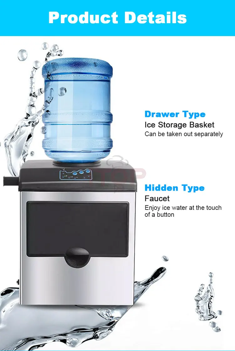 Hot Sale 22kg Mini Instant Ice Maker - Portable & Efficient