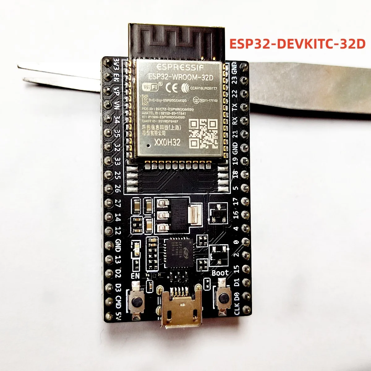 Esp32 Devkitc V4 Papan Pengembangan Esp32 Wroom 32d Esp32 Devkitc Esp32