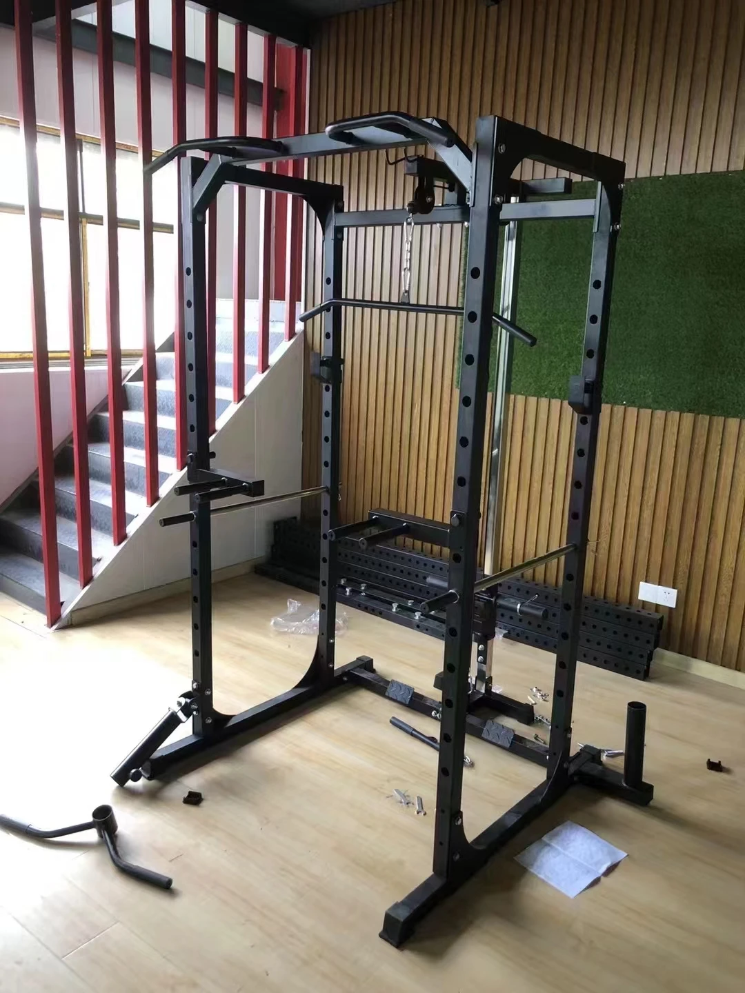 Customized Multifunctional Gym Squat Rack - Power Cage