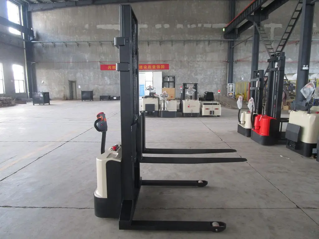WELIFTRICH 500kg 700kg 1000kg Electric Stacker with Paper Roll Clamp ...