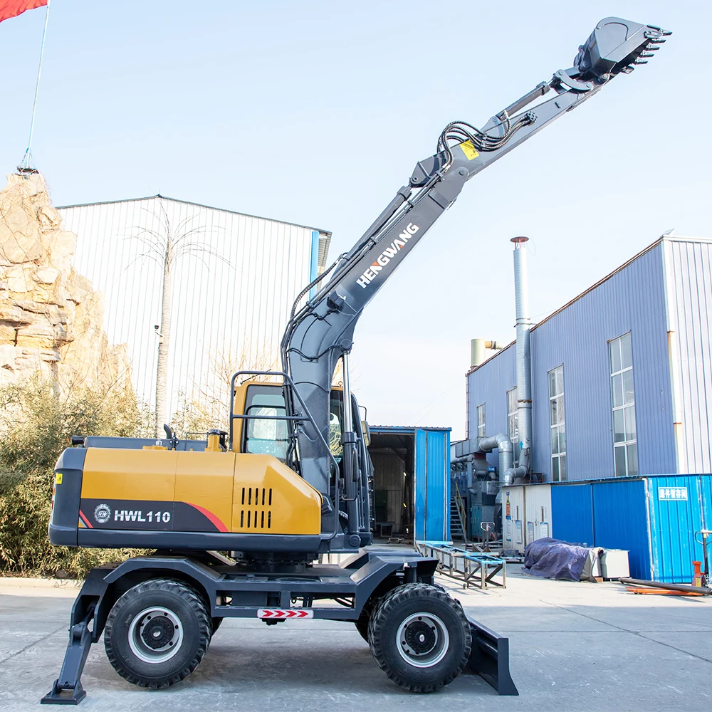 10ton Mini Small Digger Excavator,Hydraulic Wheel Excavator,Mining ...