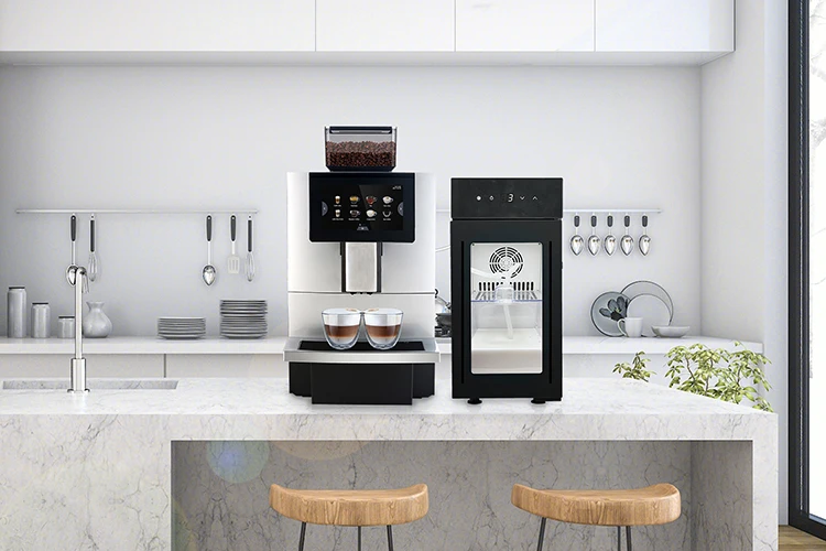 9L Countertop Mini Milk Fridge - Single-Temperature Beverage Cooler for ...