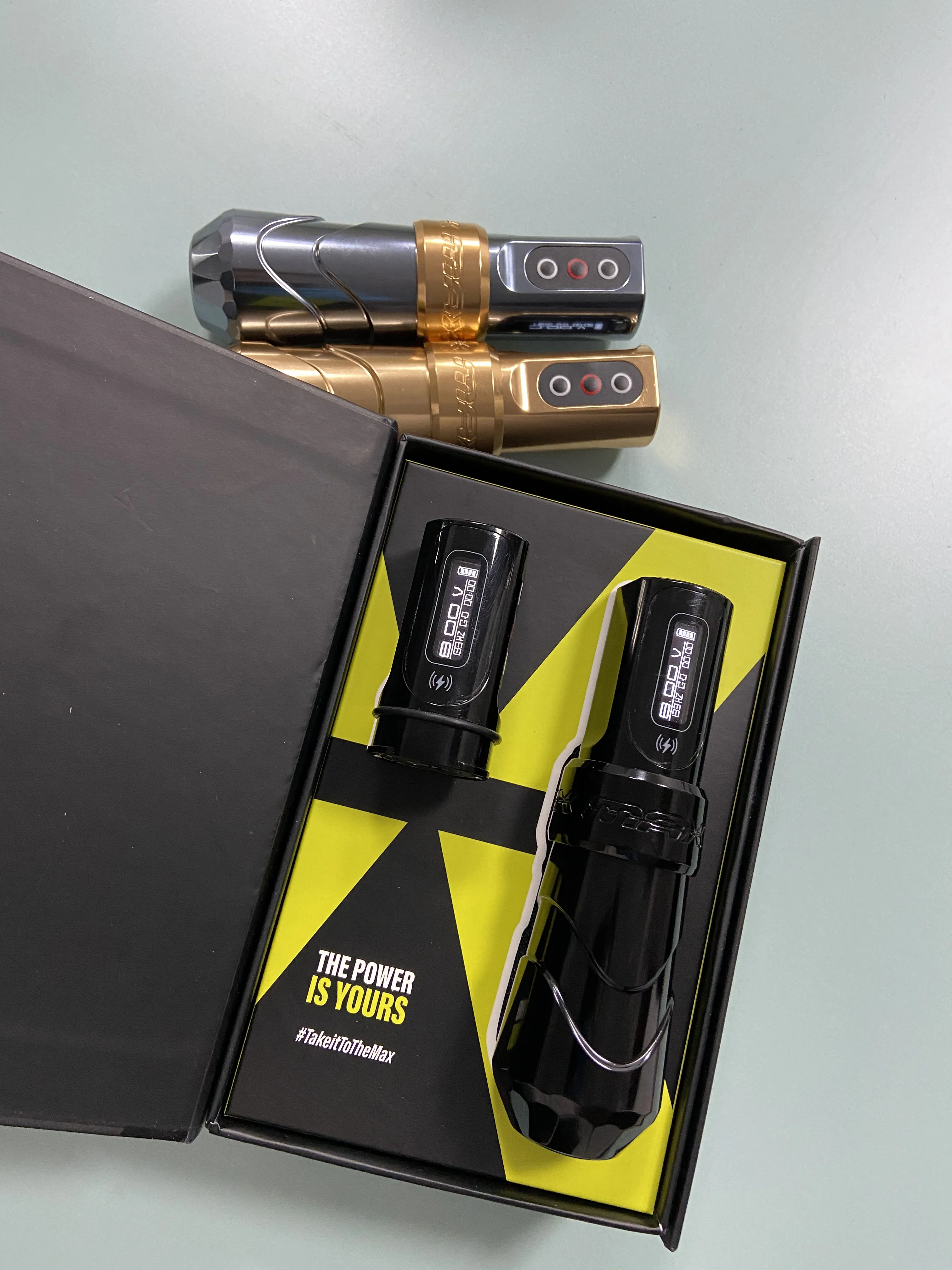 Fk Iron Flux Max New Style Popular Professional Wireless Rotary Tattoo ...