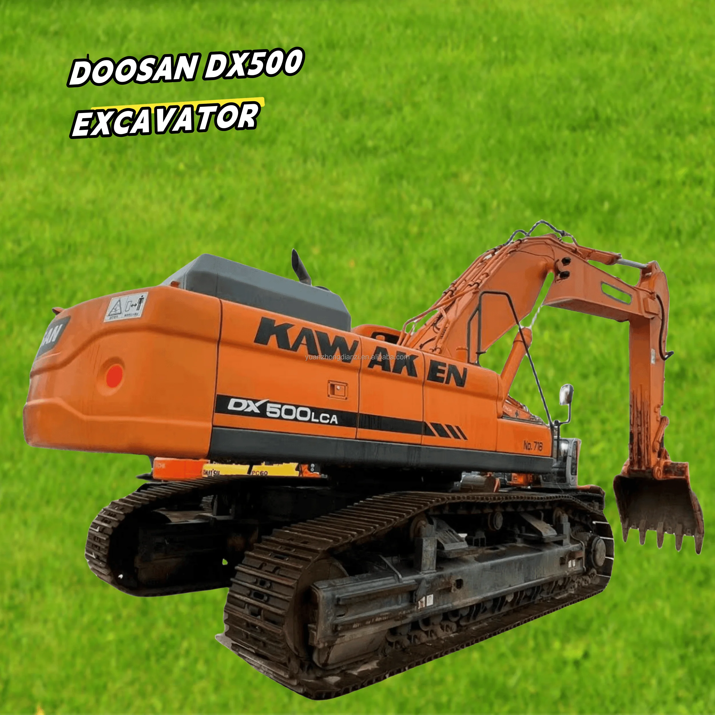 Heavy 50 Ton Doosan Dx500 Dx500lc Dx500lca Dx500lc-9c Used Crawler ...