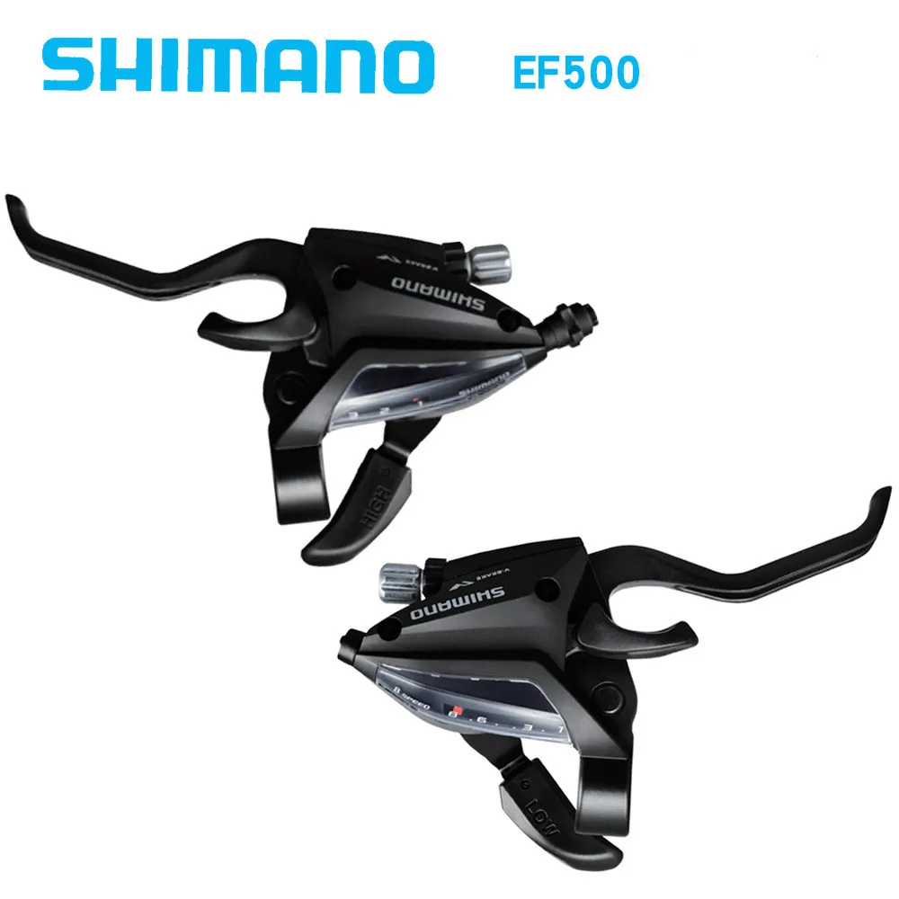 Shimano Ef500 Bike Shift Lever Bicycle Derailleurs Shift Lever & Brake Lever 3*7 21 Speed 3*8 24 ...