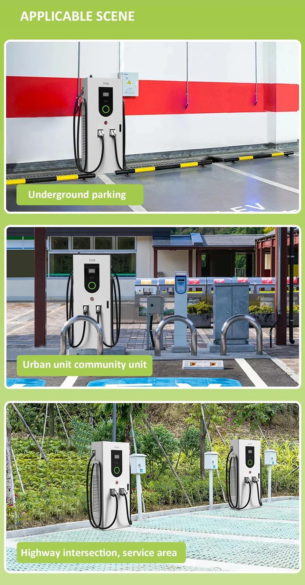 180kw Fast Dc Ev Charger 2 Guns 7 Inch Screen Ethernet 4g Wifi Ocpp 7 ...