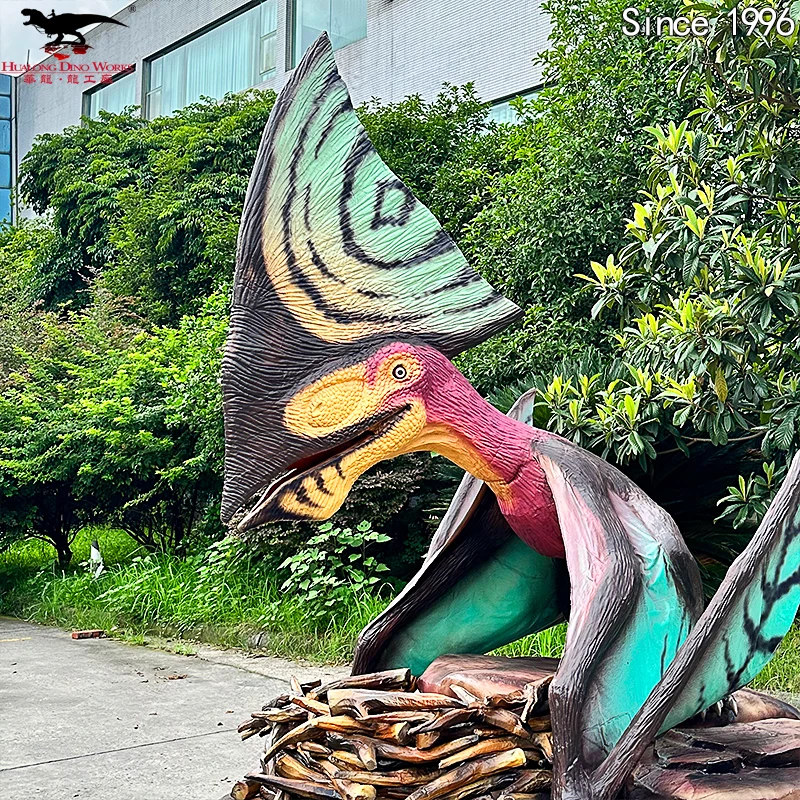 Interactive Dinosaur Exhibit Animatronic Tupandactylus Model| Alibaba.com