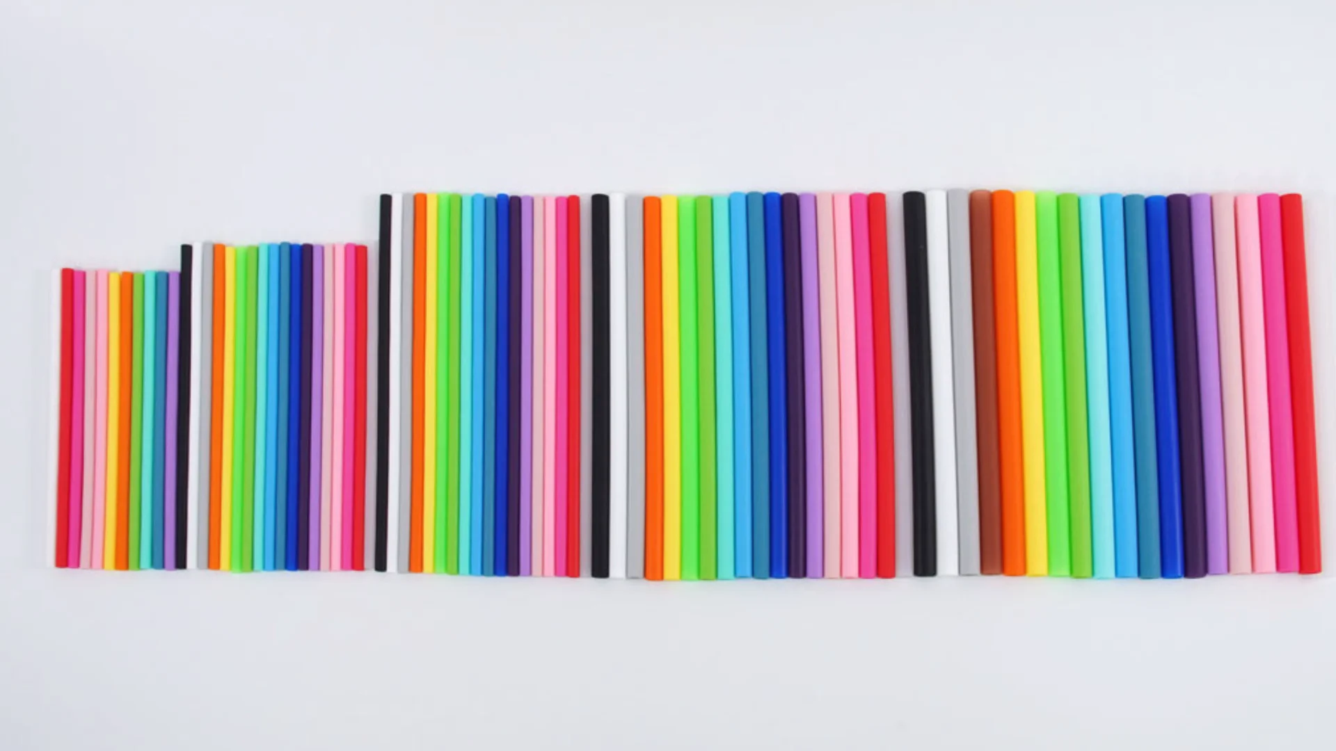 18 Colors 10 Different Sizes Foldable Collapsible Flexible Silicone ...