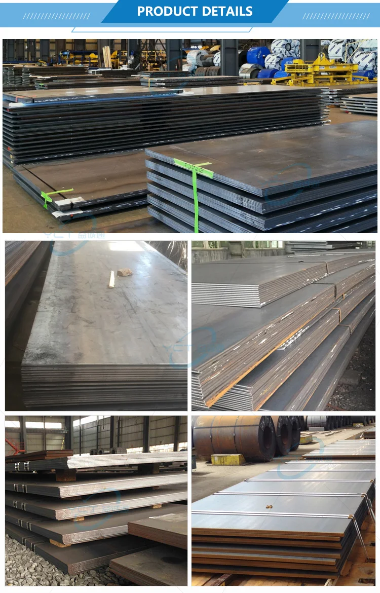 6mm 10mm 12mm 25mm Carbon Steel Plate High Manganese Hardness Nm400 Nm450 Nm500 Wear Resistant ...