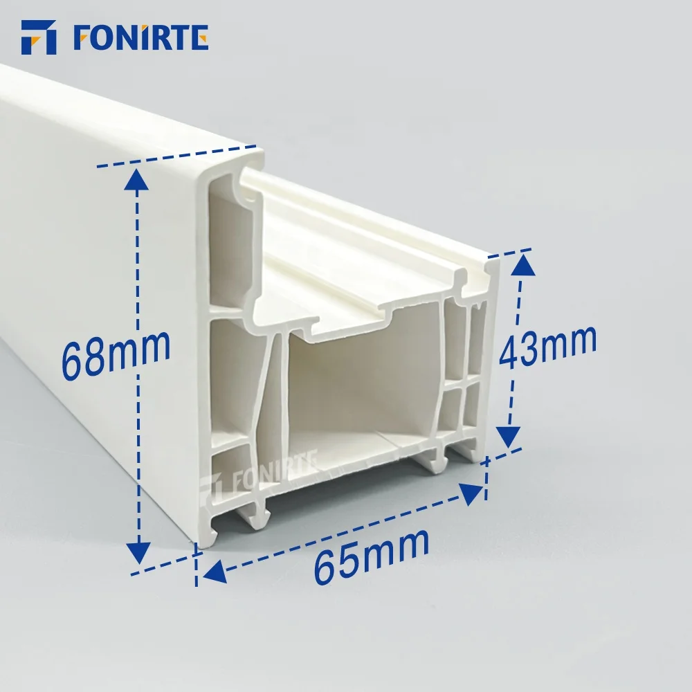 Casement Windows Customized Style Pvc Windows Profile Soundproof Upvc ...