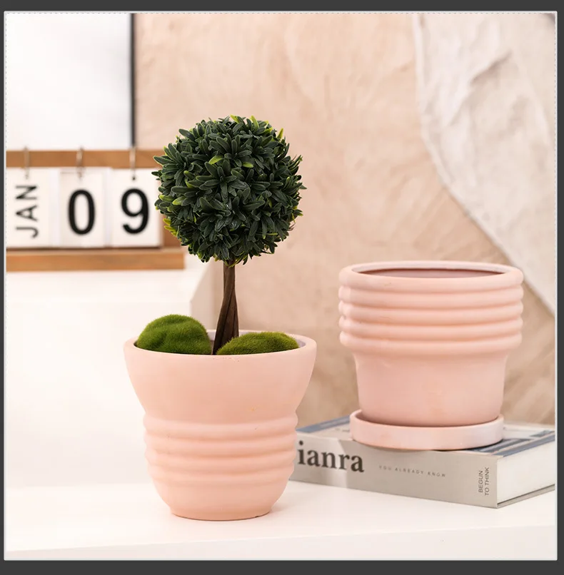 Home Decoration Terracotta Pot Cheap Ceramic Planter Pot Wholesale ...
