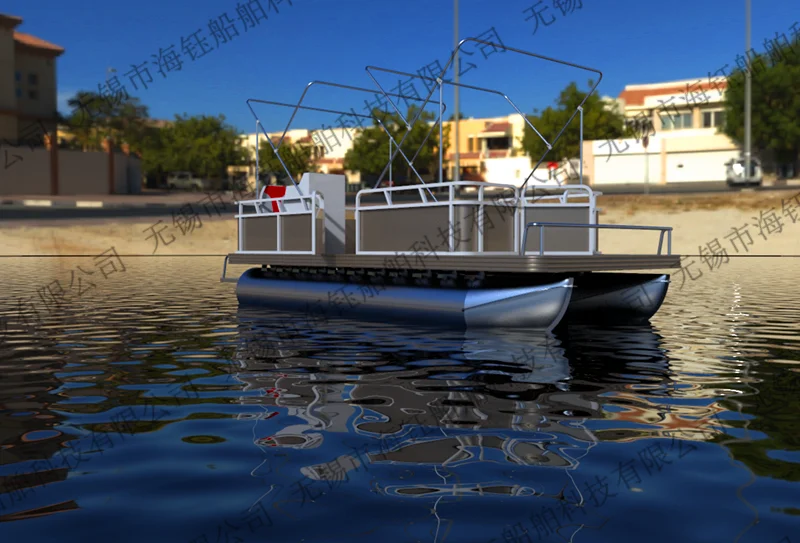 Simple Aluminum Pontoon - Durable & Versatile Watercraft