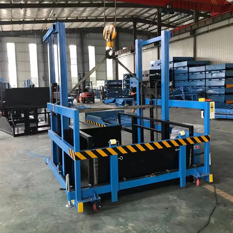 Platform Vertical Lift Work Platform Loading& Electric Scaffolding Lift ...