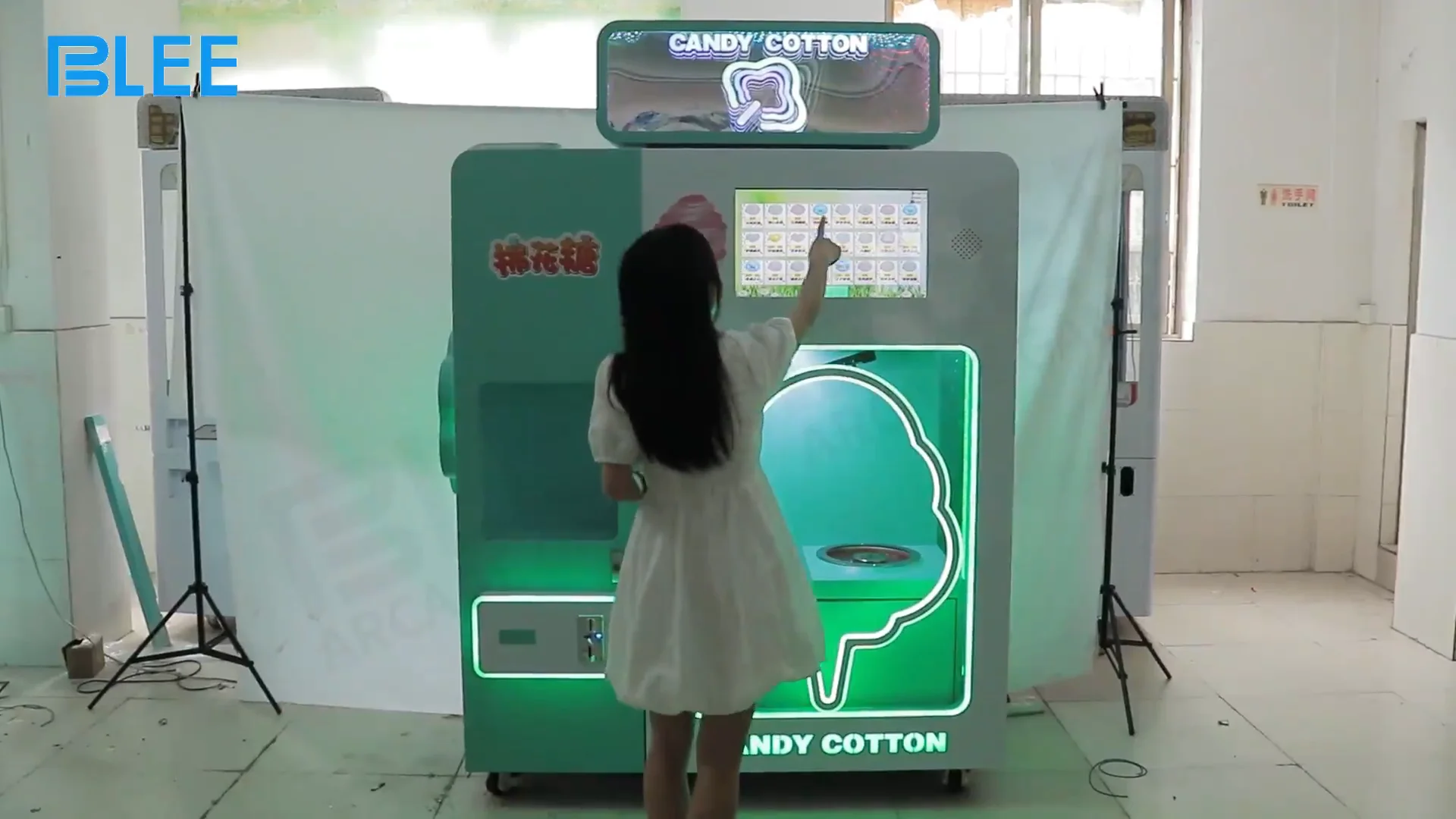 Coin Operated Cotton Candy Vending Machines/automatic-cotton-candy ...
