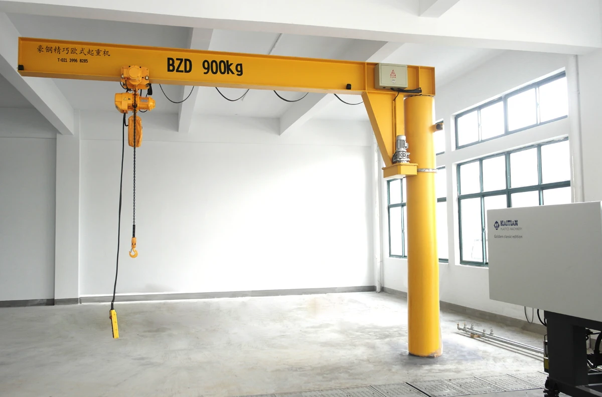 High Quality 500kg 1 Ton 2 Ton 3 Ton 5 Ton 10 Ton Column Portable Workshop Floor Cantilever Arm ...