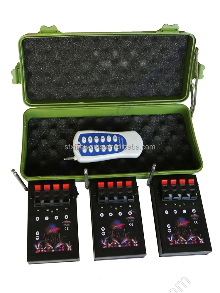 Wireless Remote Control Indoor Pyro Firing System For Events & Parties