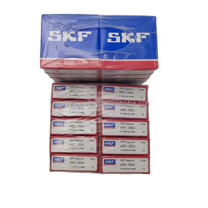 Original Skf Deep Groove Ball Bearings 6003-2rsh 6203-2rsh Ball Bearing ...