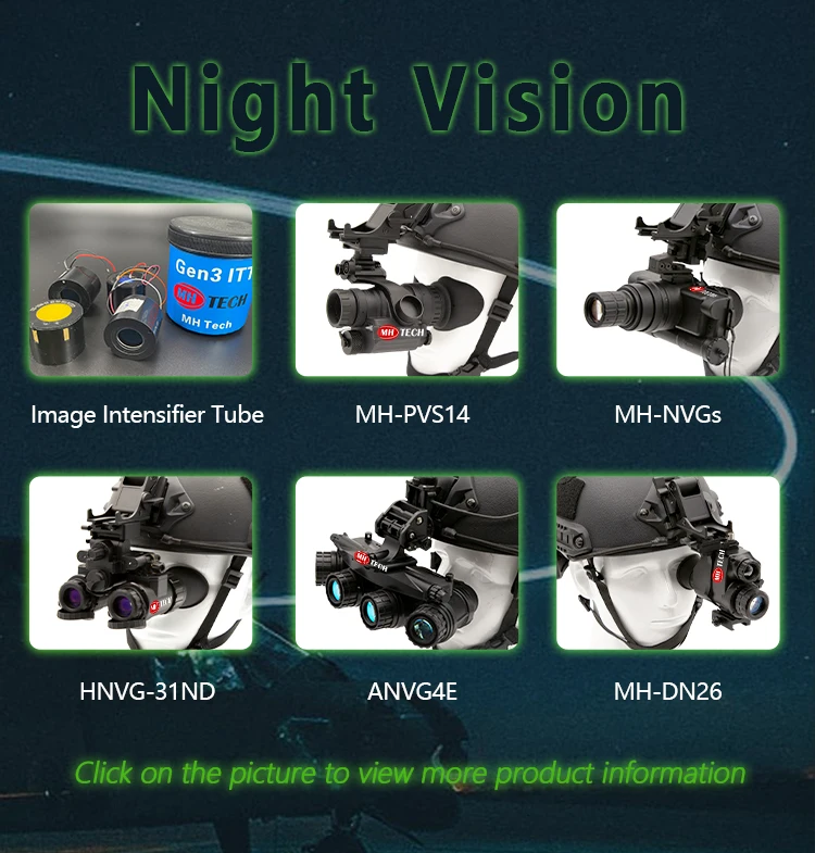 Professional Factory Super Gen2+/gen3 For Hunting 4 Eyed Gpnvg Fov 120 ...