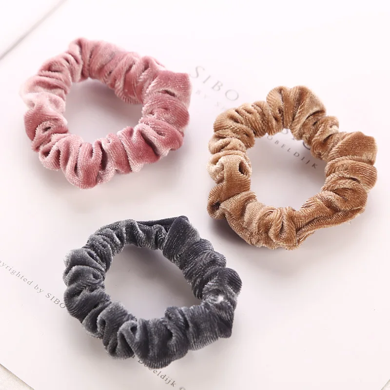 Cute Hair Accessories Rubber Band Head Rope Hair Ties For Kids Pleuche ...
