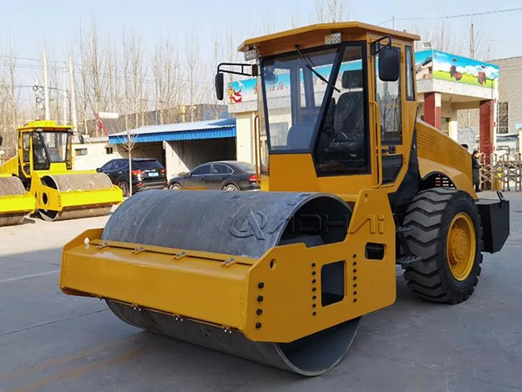 10ton Steel Single Wheel Road Roller Compactor Machine with Changfa ...