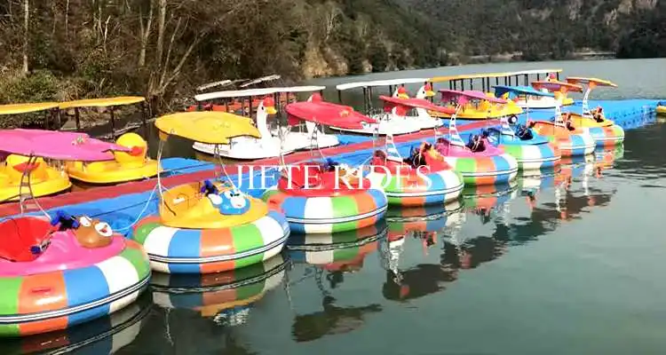 Bumper Boat 3 People Children And Adult Playing Water Family Electric ...